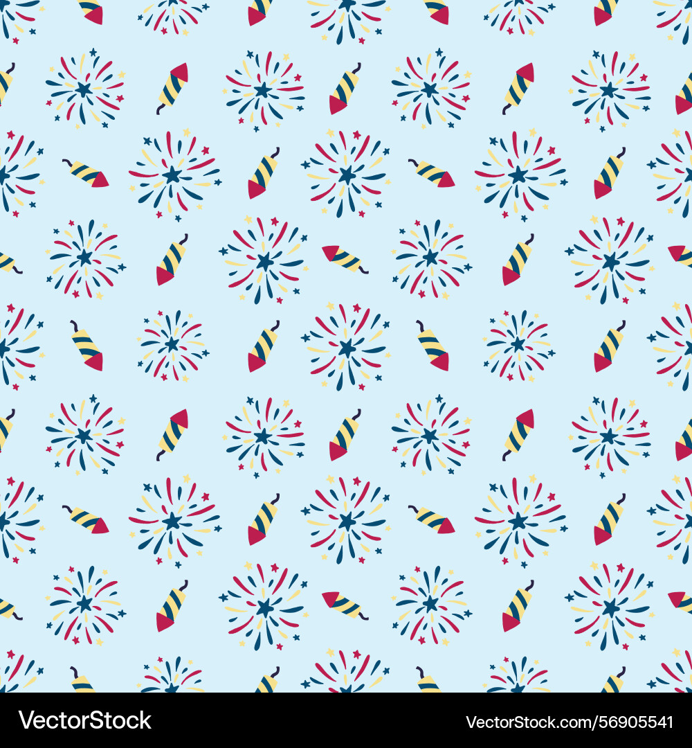 July 14th independence day pattern seamless repeat – Royalty-Free ...