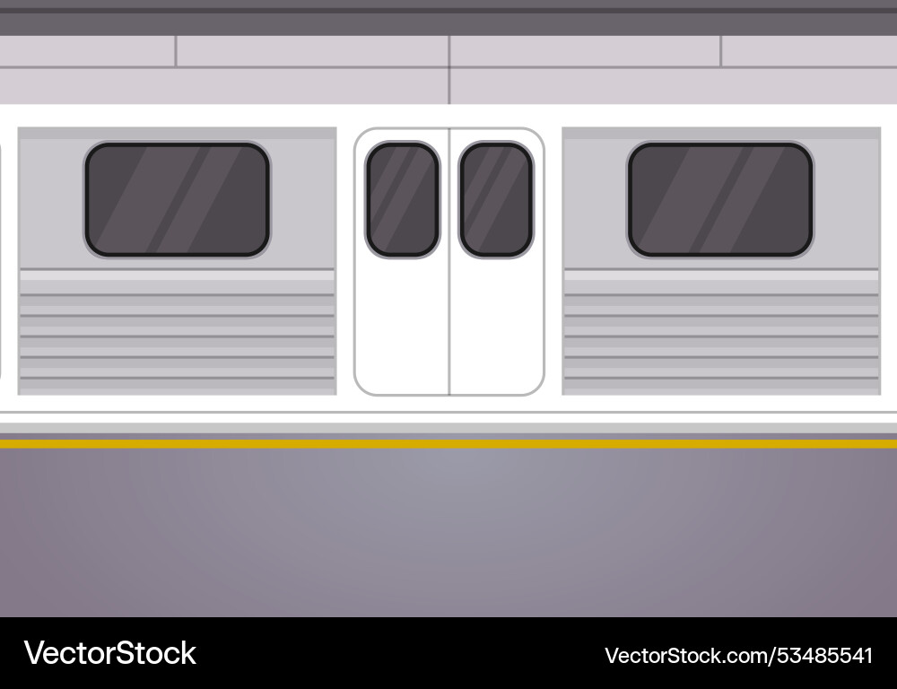 Subway Car Vector