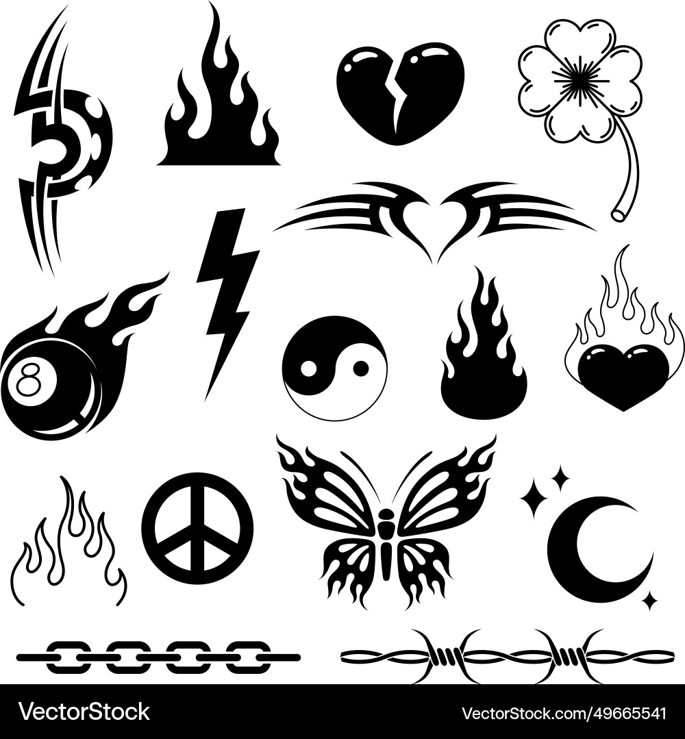 Simple Black Tattoos Top 10 Current Trends In Simple Tattoos For Men: