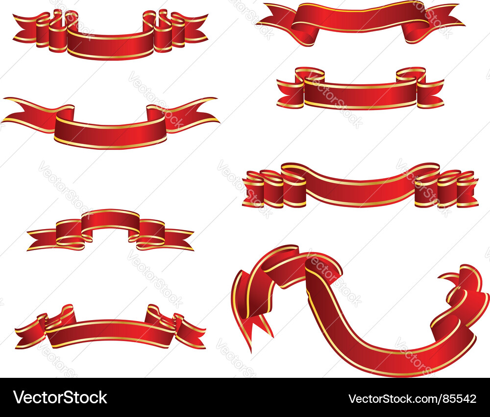Ribbon Royalty Free Vector Image - VectorStock