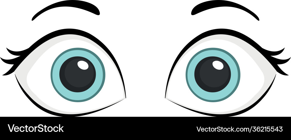 Eyes Royalty Free Vector Image - VectorStock