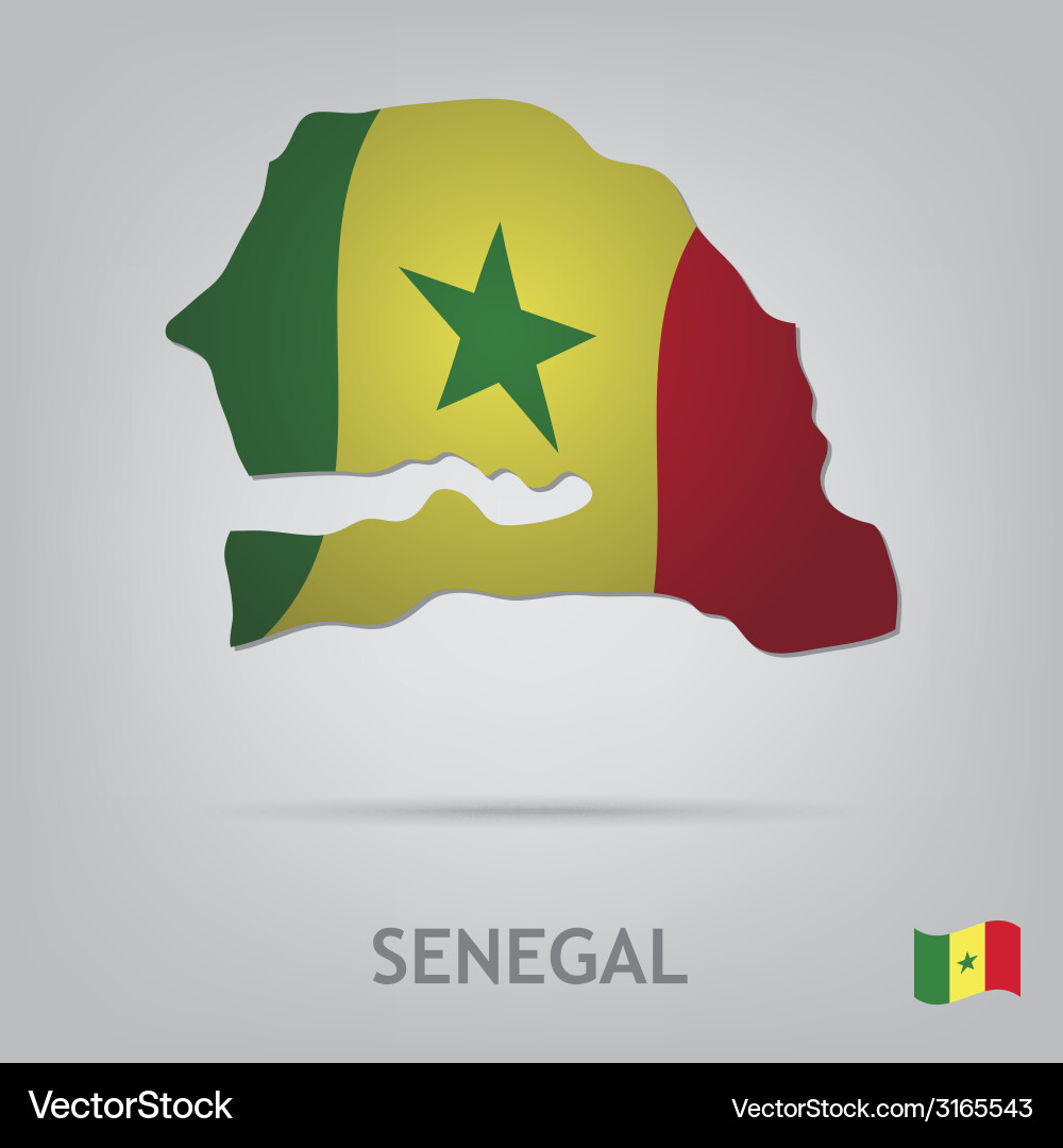 Senegal Royalty Free Vector Image - VectorStock