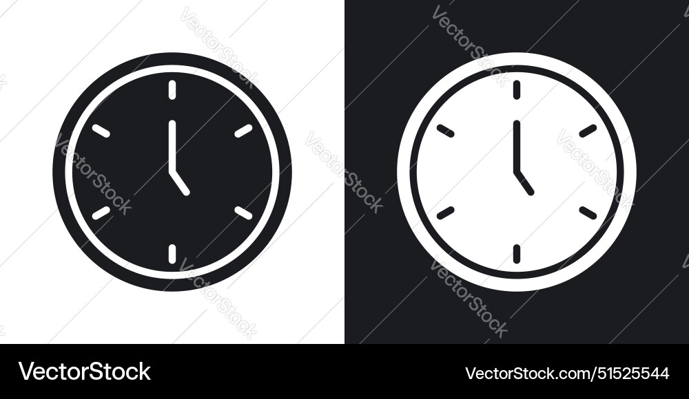 Clock-five icon Royalty Free Vector Image - VectorStock