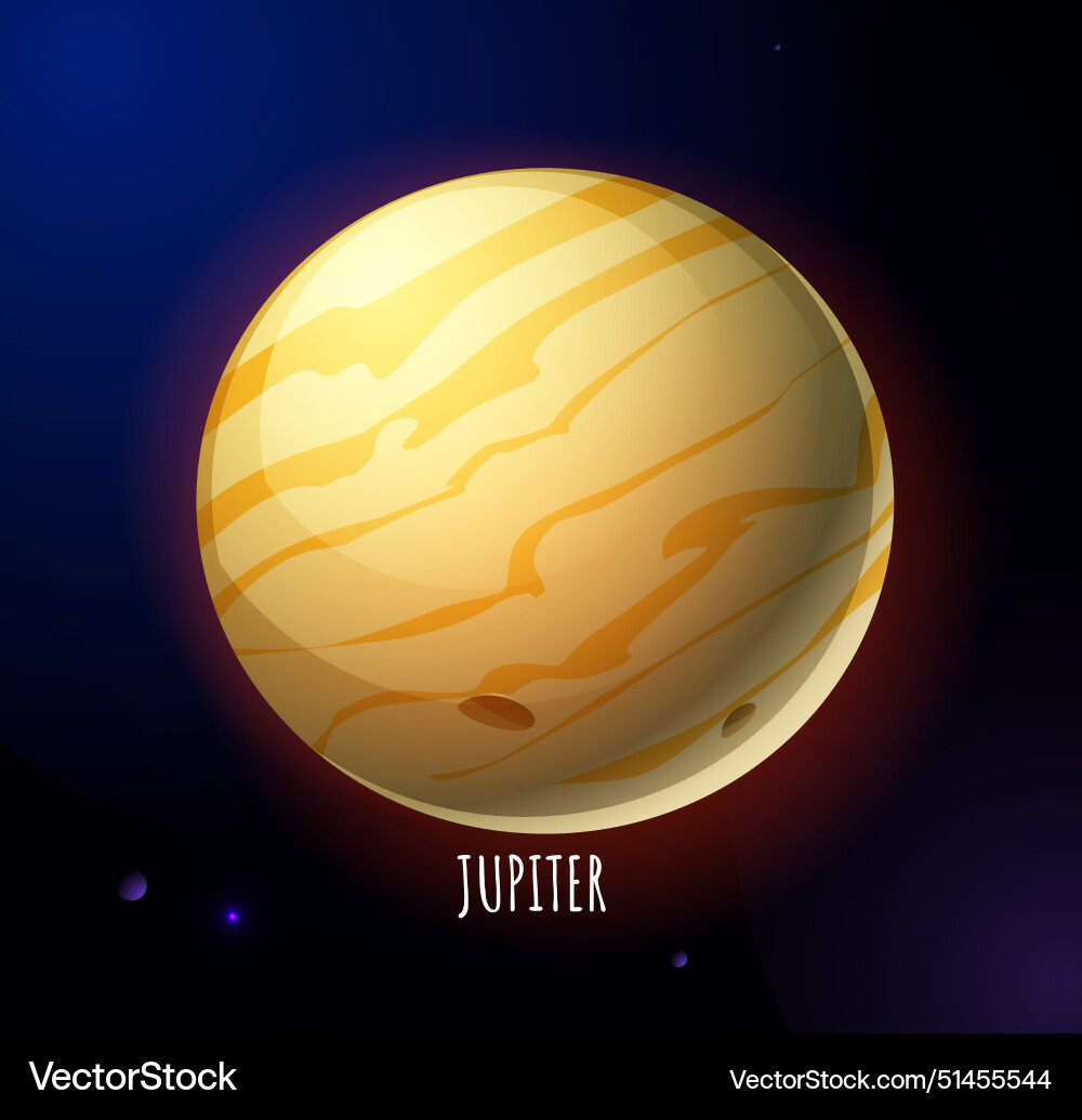 Solar system planet Royalty Free Vector Image - VectorStock
