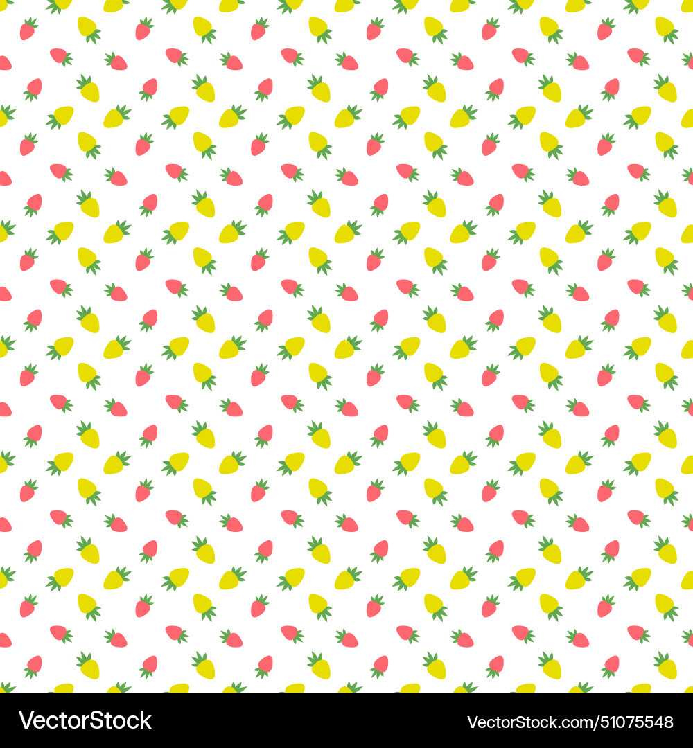 Different pineapples seamless pattern design Vector Image