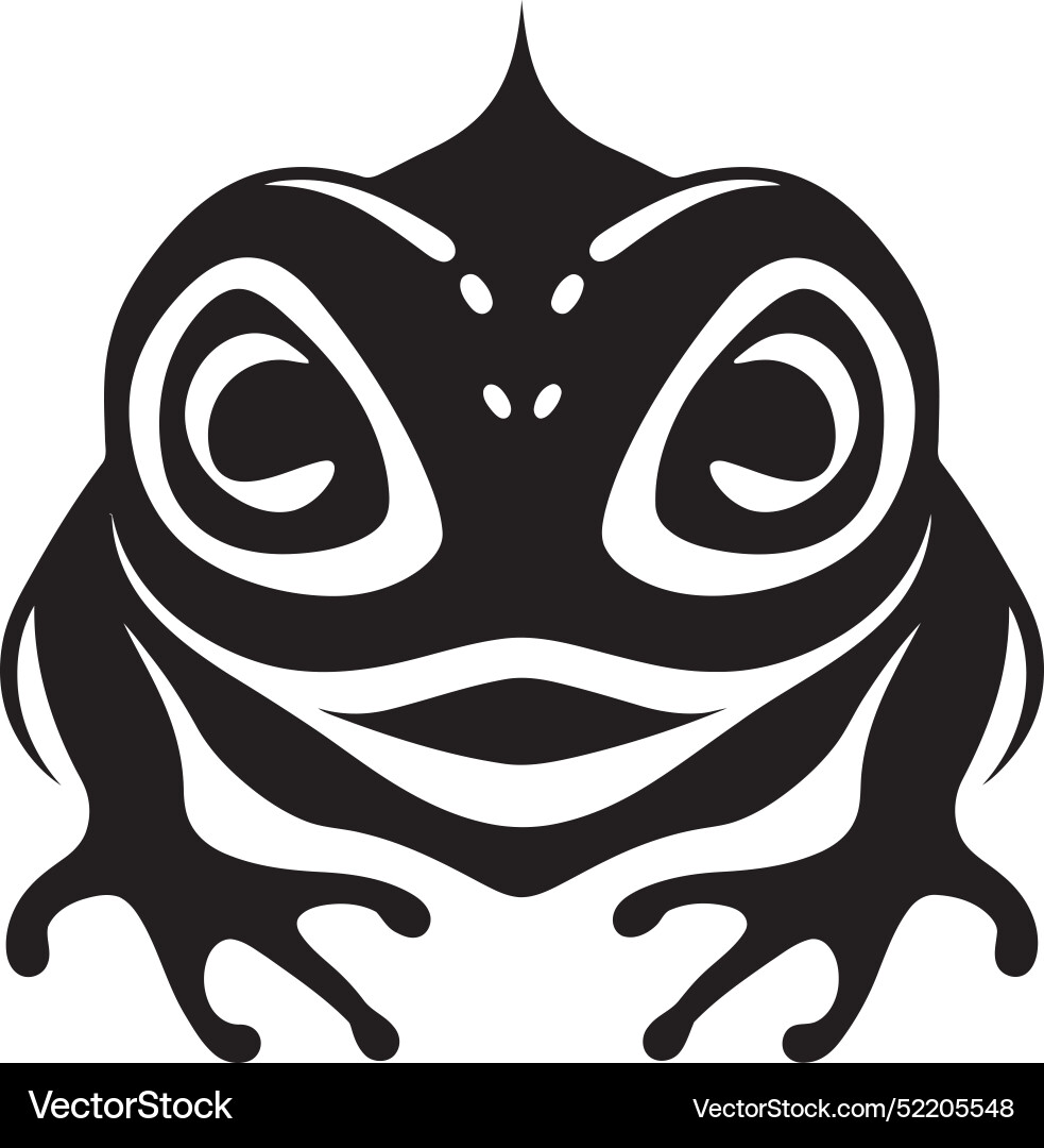 Frogs on the edge conservation challengesthe Vector Image