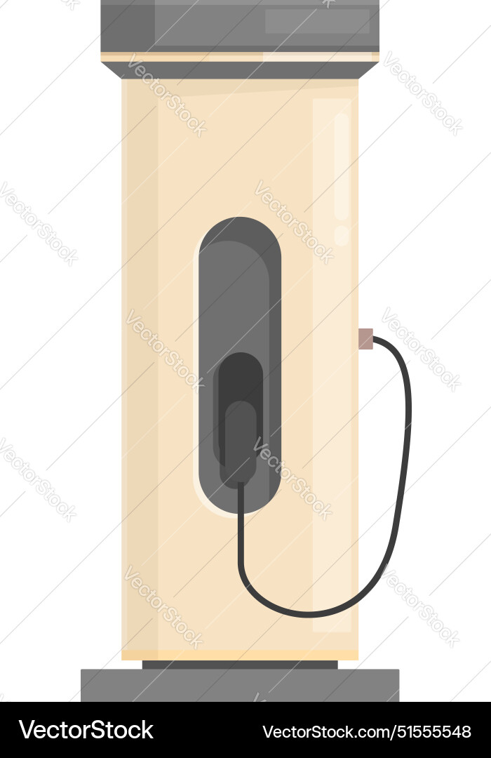 Modern electric vehicle charging station providing