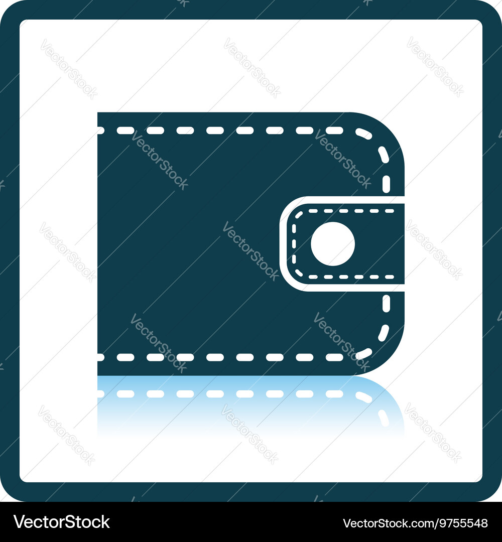 Wallet icon Royalty Free Vector Image - VectorStock