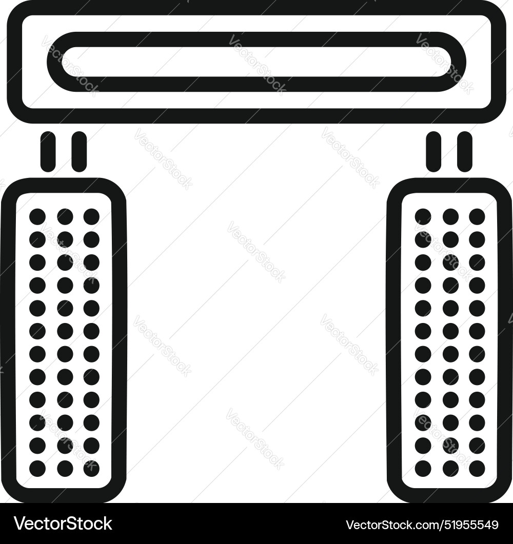 Air purifier removing dust and bad smell icon Vector Image