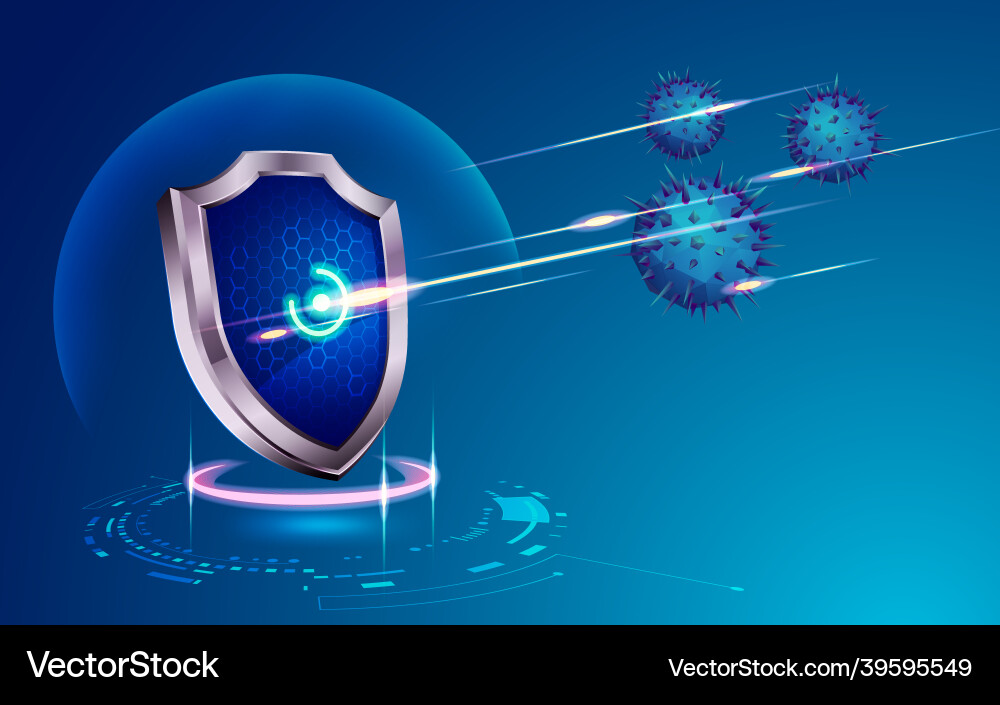 Cybershield Royalty Free Vector Image - VectorStock