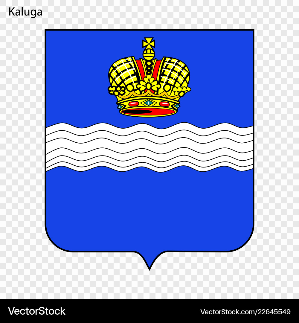 Emblem of kaluga Royalty Free Vector Image - VectorStock
