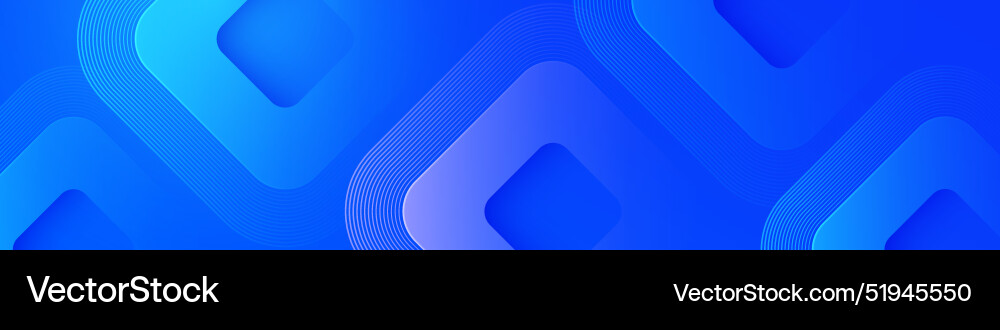 Modern abstract blue background vibrant gradient Vector Image