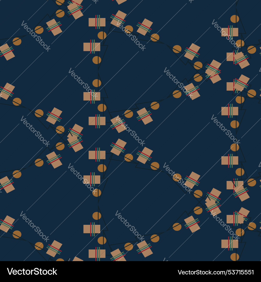 Textile motif seamless pattern Royalty Free Vector Image