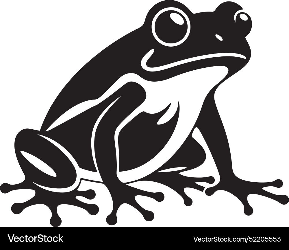 Froggy first responders indicator speciesfroggy Vector Image