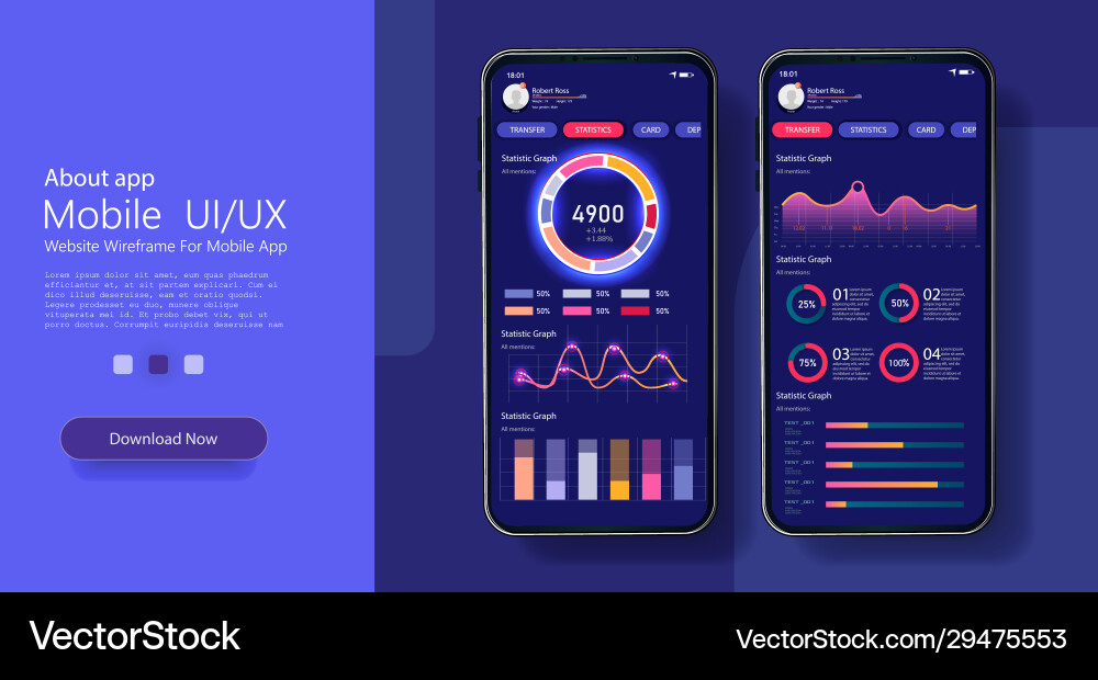 Infographic App Design