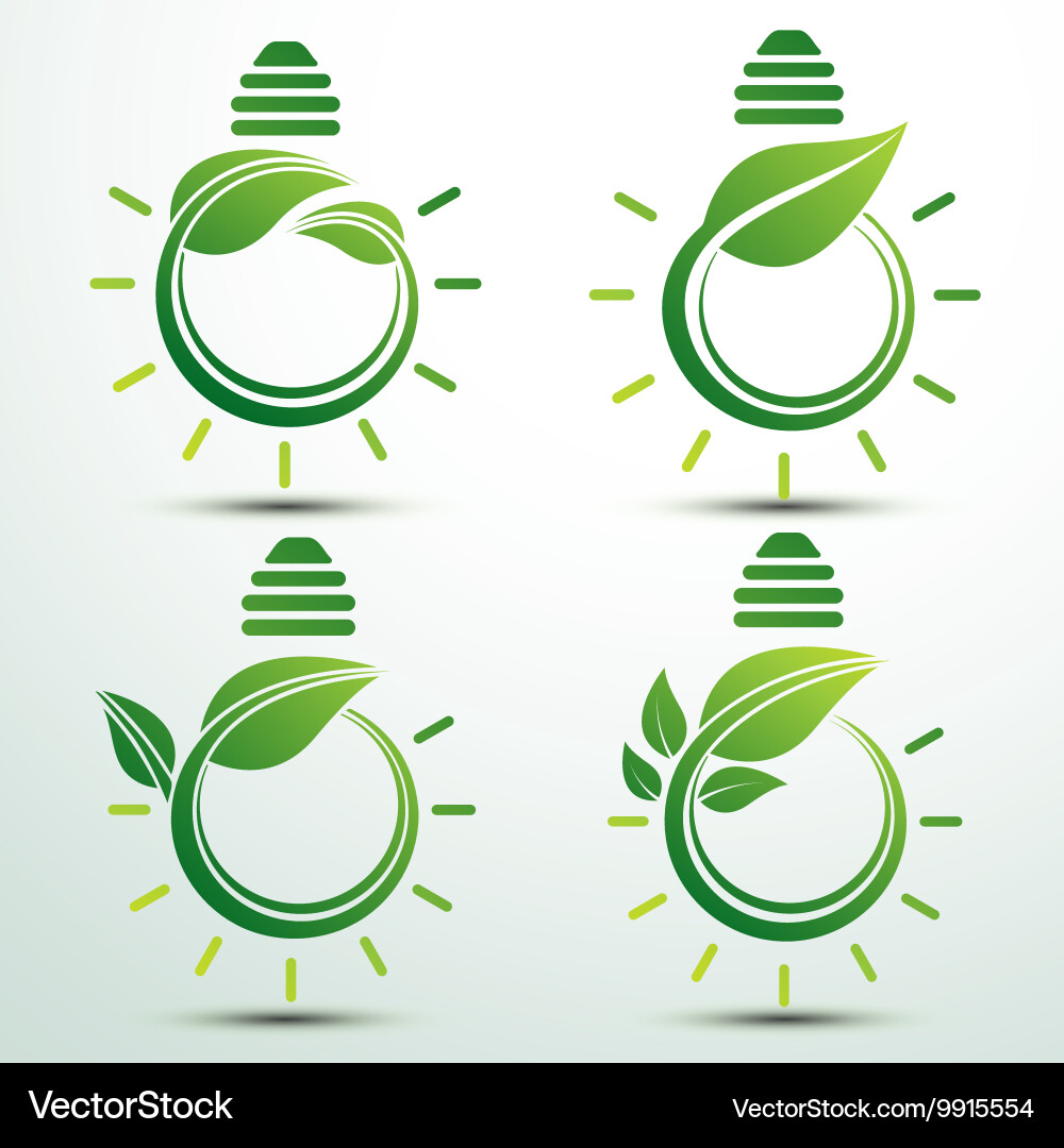 Green idea Royalty Free Vector Image - VectorStock