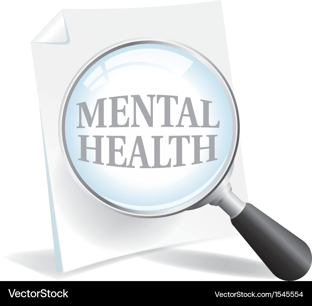 Mental Health Support Royalty Free Vector Image