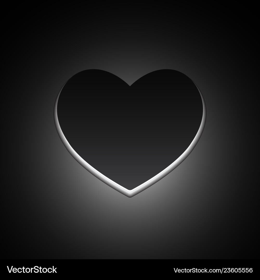 Black Heart Symbol