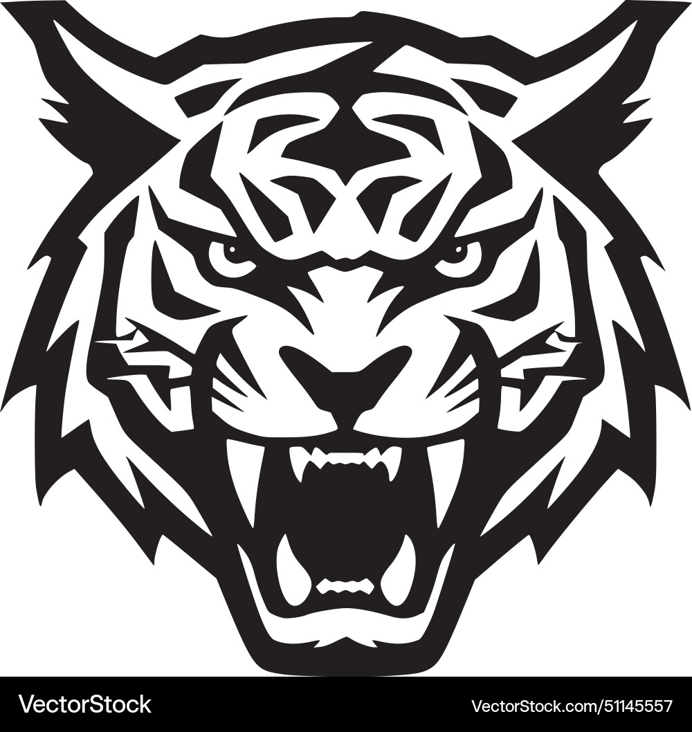 Tiger - high quality logo ideal for t-shirt Vector Image