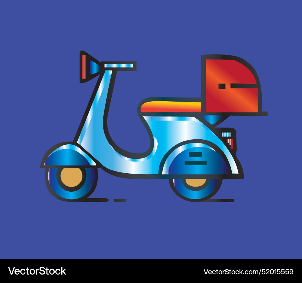 Scooter Royalty Free Vector Image - VectorStock