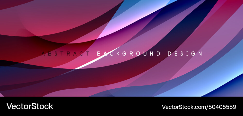 Simple fluid color gradient abstract background Vector Image