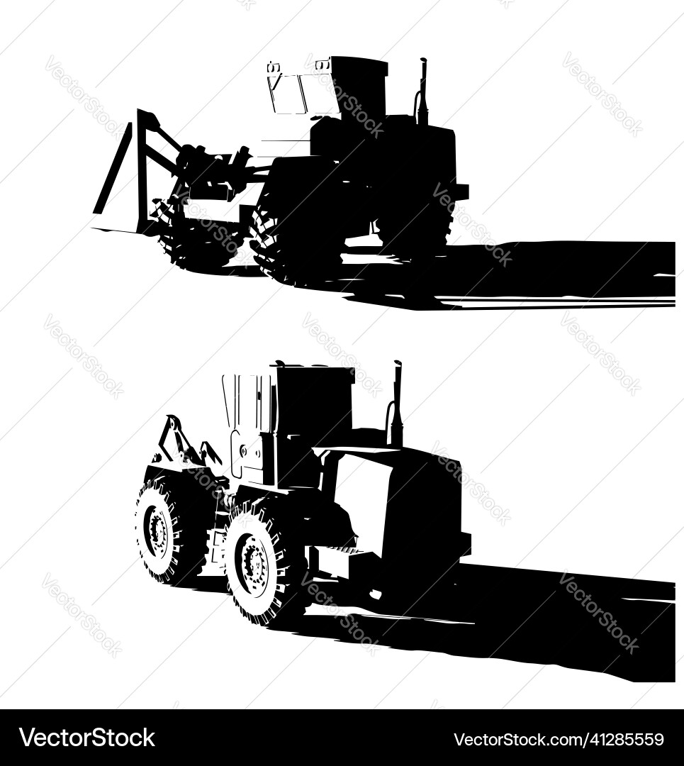 Tractor Royalty Free Vector Image - VectorStock