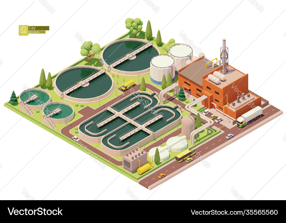 Wastewater Treatment Plant Vector Images (over 1,100)