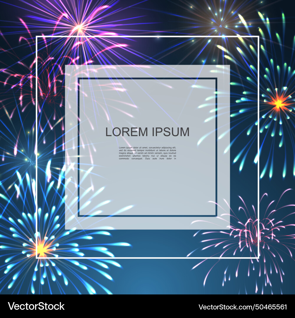 Celebration colorful bright background Royalty Free Vector