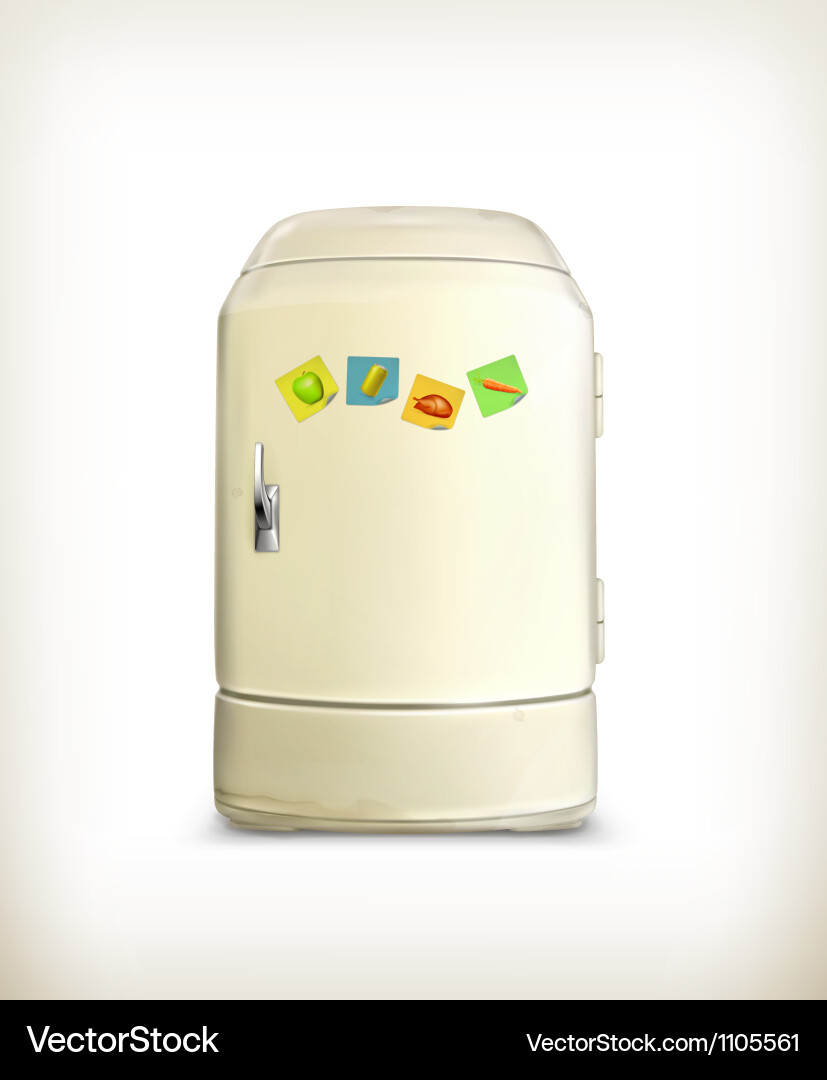 Refrigerator Royalty Free Vector Image - VectorStock