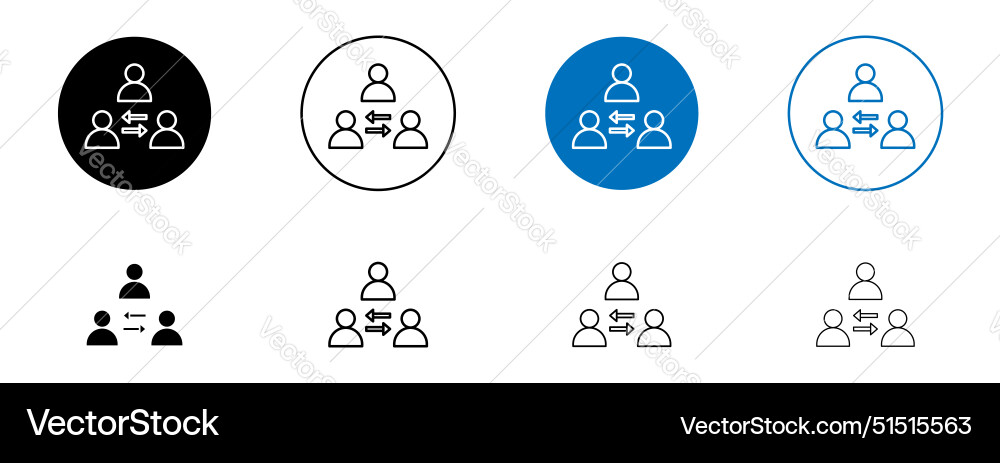 Mediator icon Royalty Free Vector Image - VectorStock