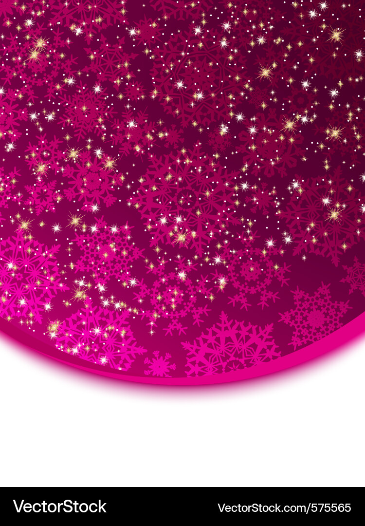 Sparkle snowflake background Royalty Free Vector Image