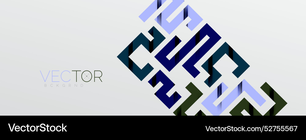 Color bend lines with shadow texture effect Vector Image