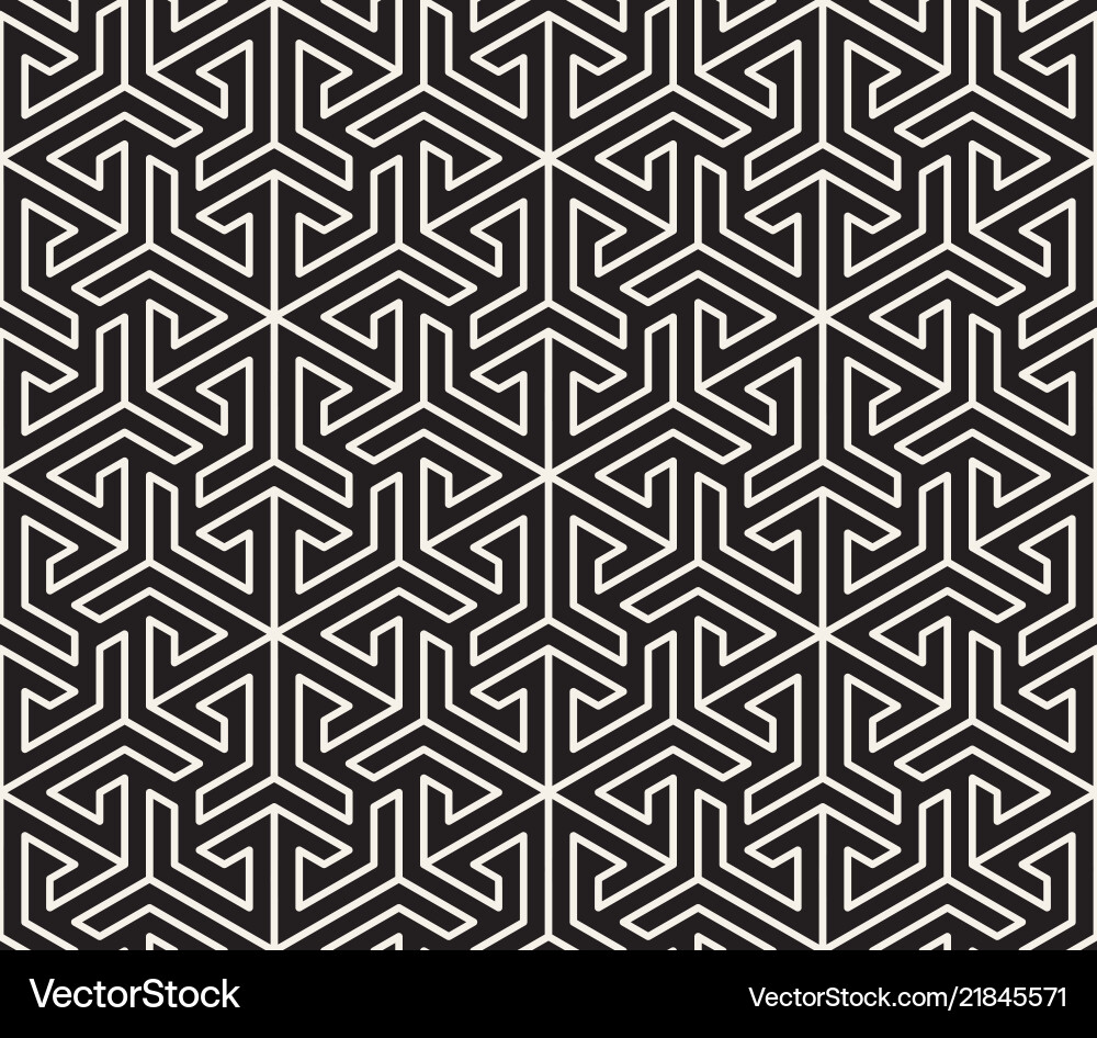Seamless geometric pattern simple abstract lines Vector Image