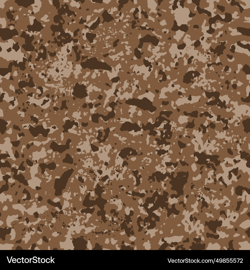 Military camouflage repeating seamless pattern Vector Image