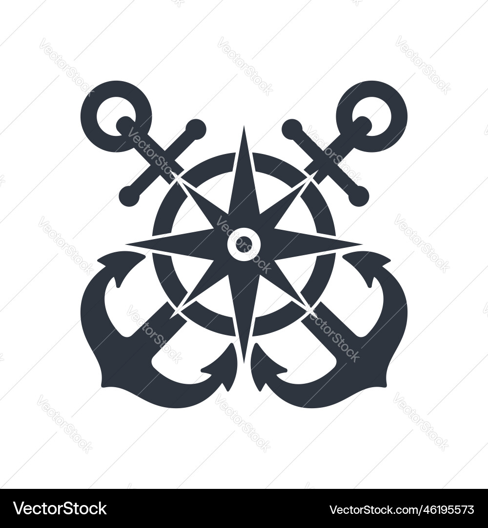 Nautical sign Royalty Free Vector Image - VectorStock