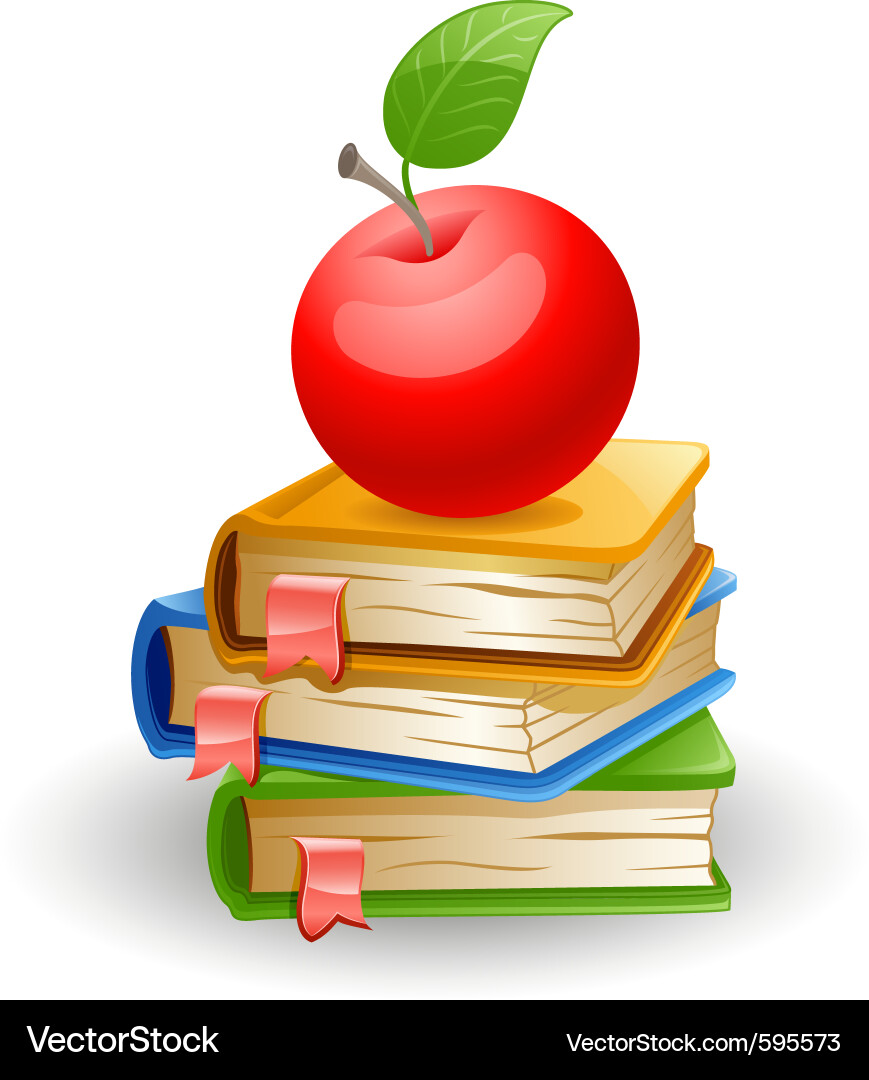 School books Royalty Free Vector Image - VectorStock