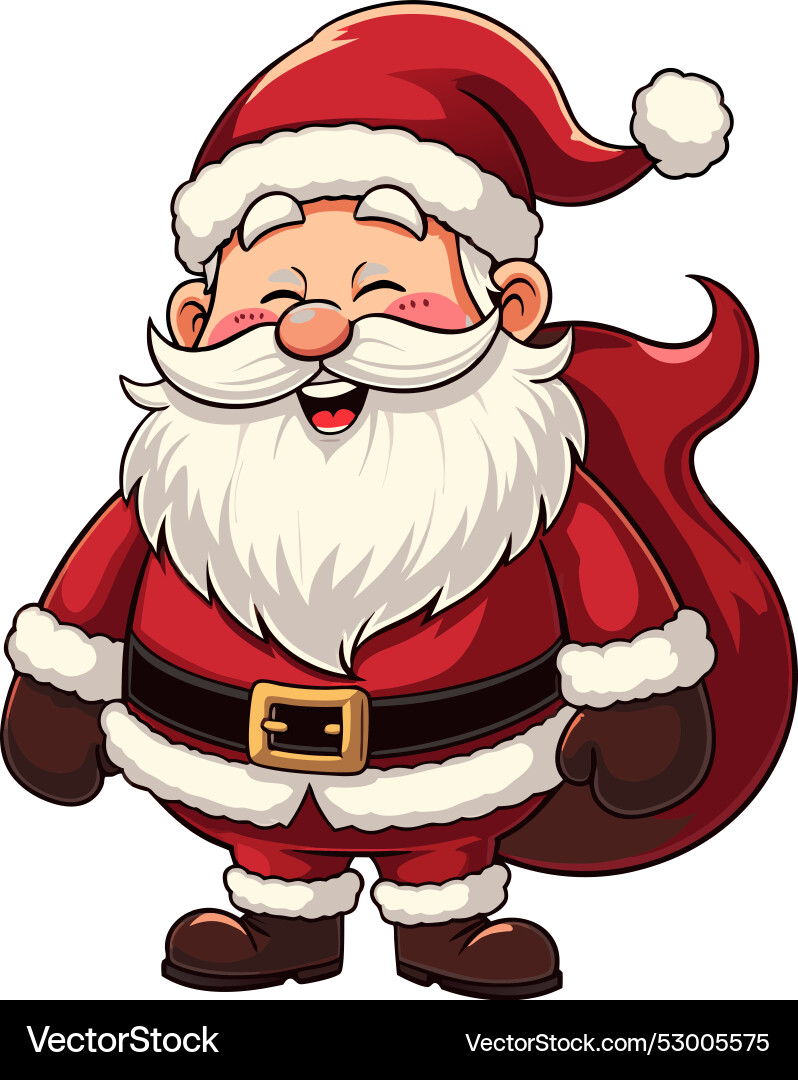 Santa claus clipart Royalty Free Vector Image - VectorStock