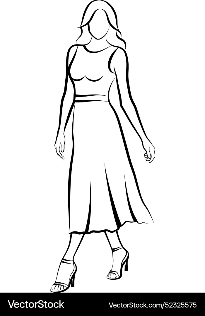 Woman Royalty Free Vector Image - VectorStock