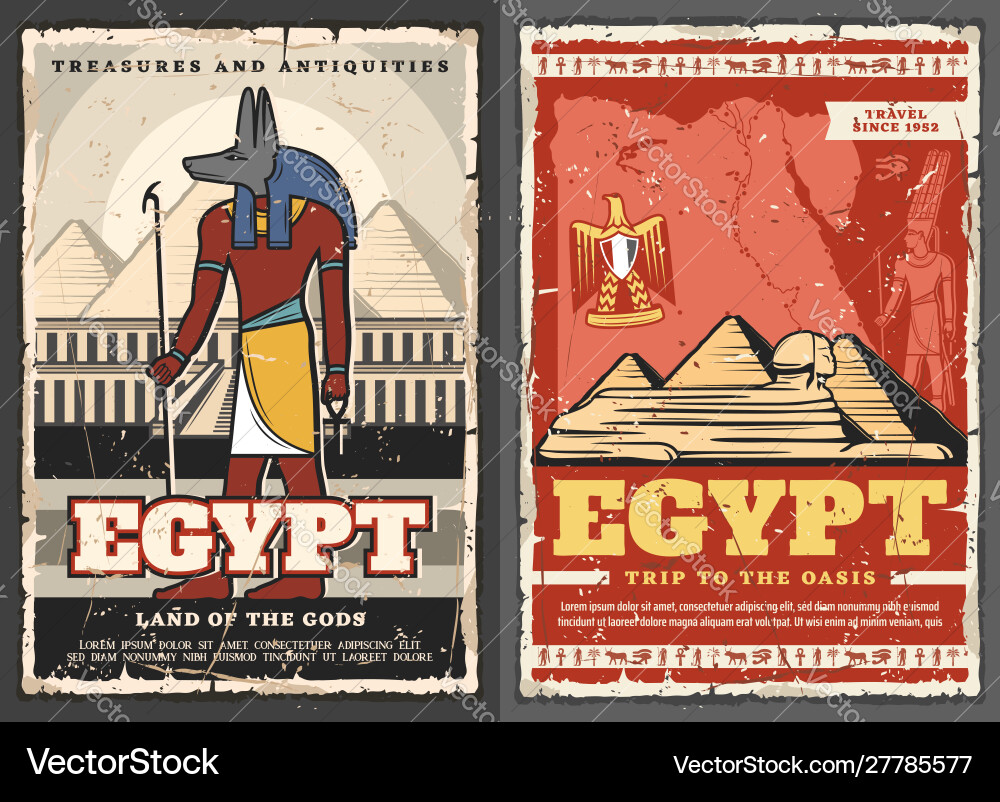 Ancient egypt god ra cairo pyramids phoenix bird Vector Image