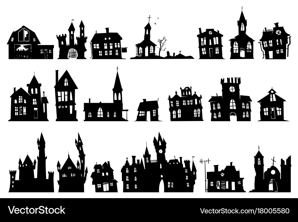 Church Haunted Vector Images (over 460)