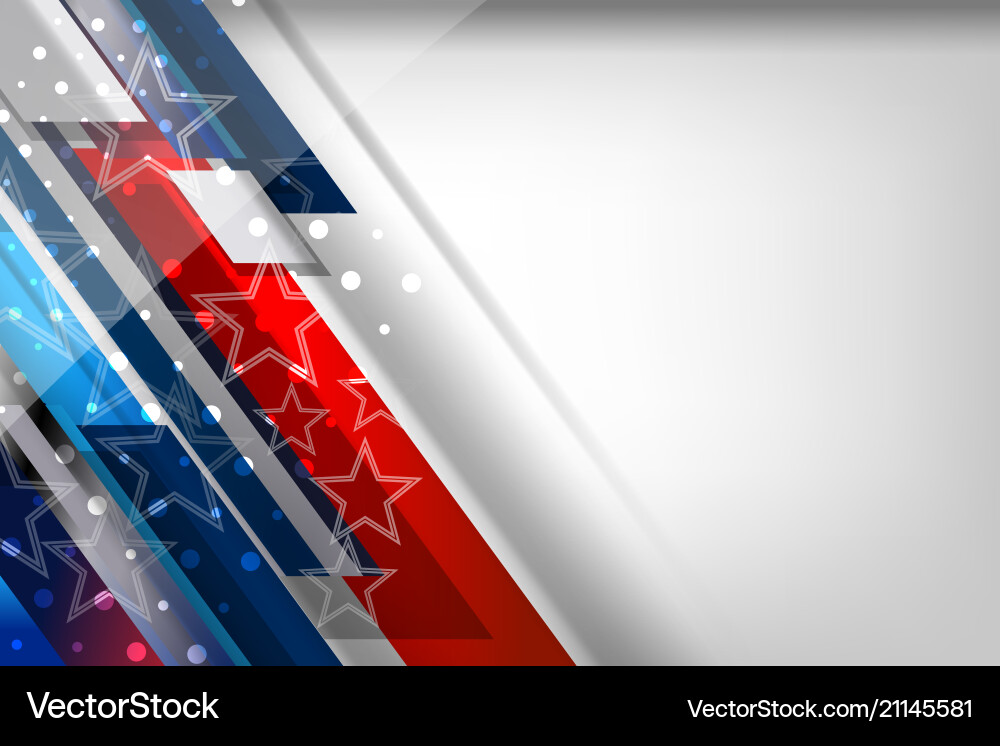 American background design Royalty Free Vector Image