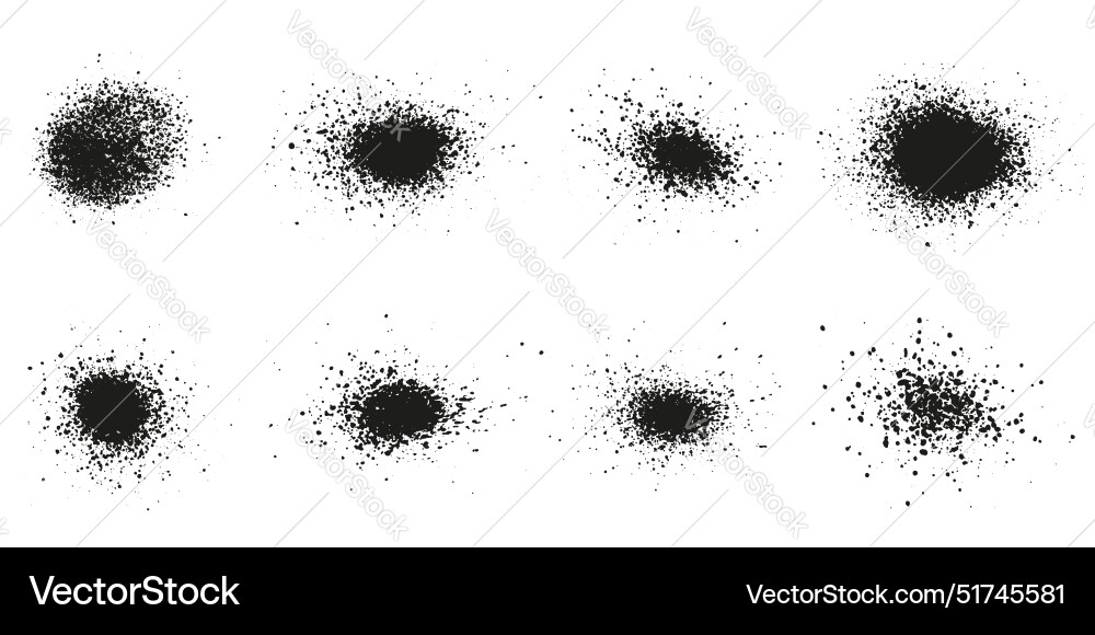 Grunge effect spray grain texture distress Vector Image