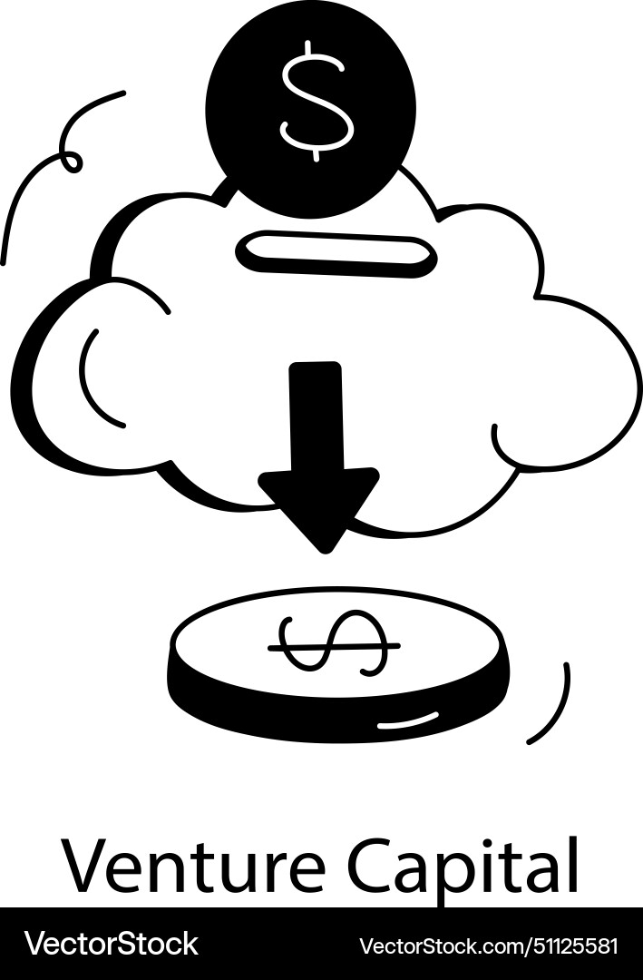 Venture capital Royalty Free Vector Image - VectorStock