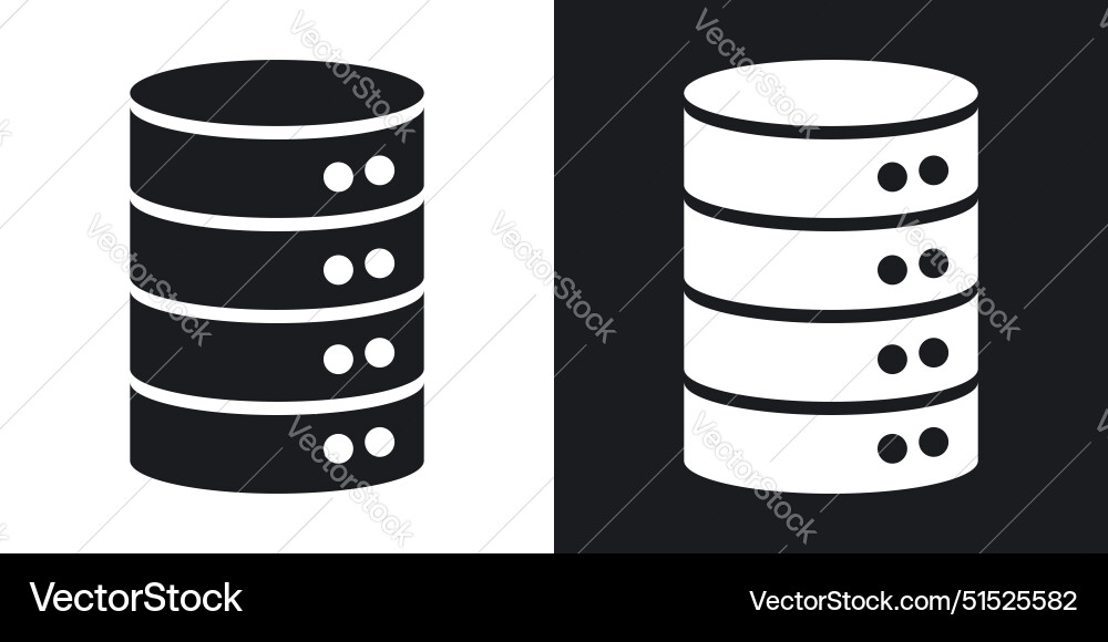 Datenbank Icon Lizenzfreies Vektorbild - VectorStock