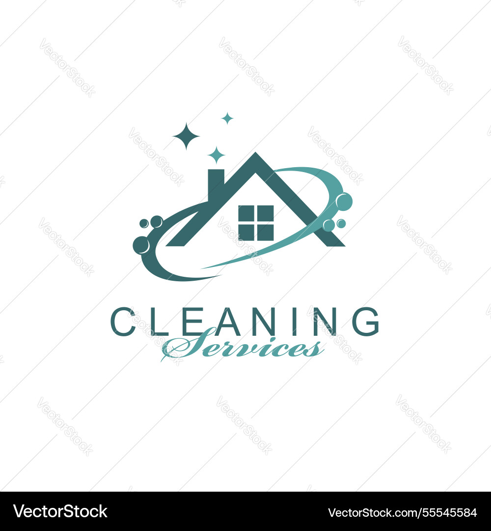 Cleaning Supplies Logos Cleaning Services Logo / House Cleaning Logo