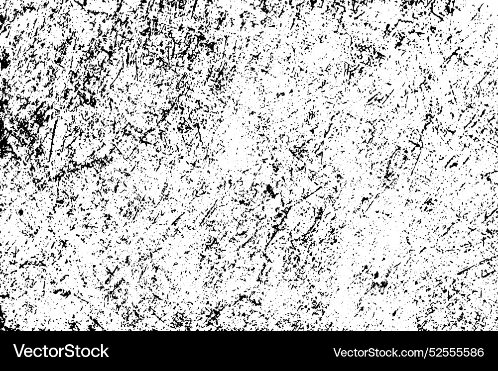 Abstract black and white texture scratch on old Vector Image