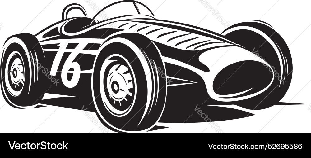 Nitro surge f1 logo circuit crusader formula one Vector Image