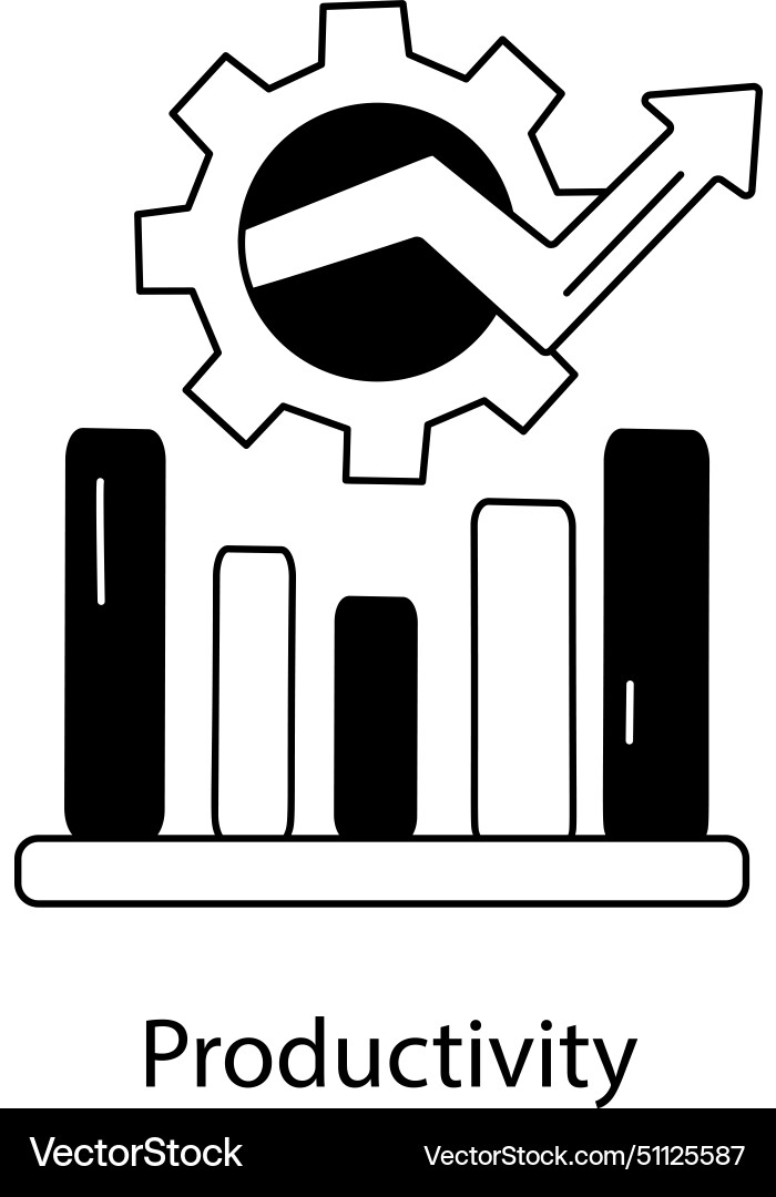 Productivity Royalty Free Vector Image - VectorStock