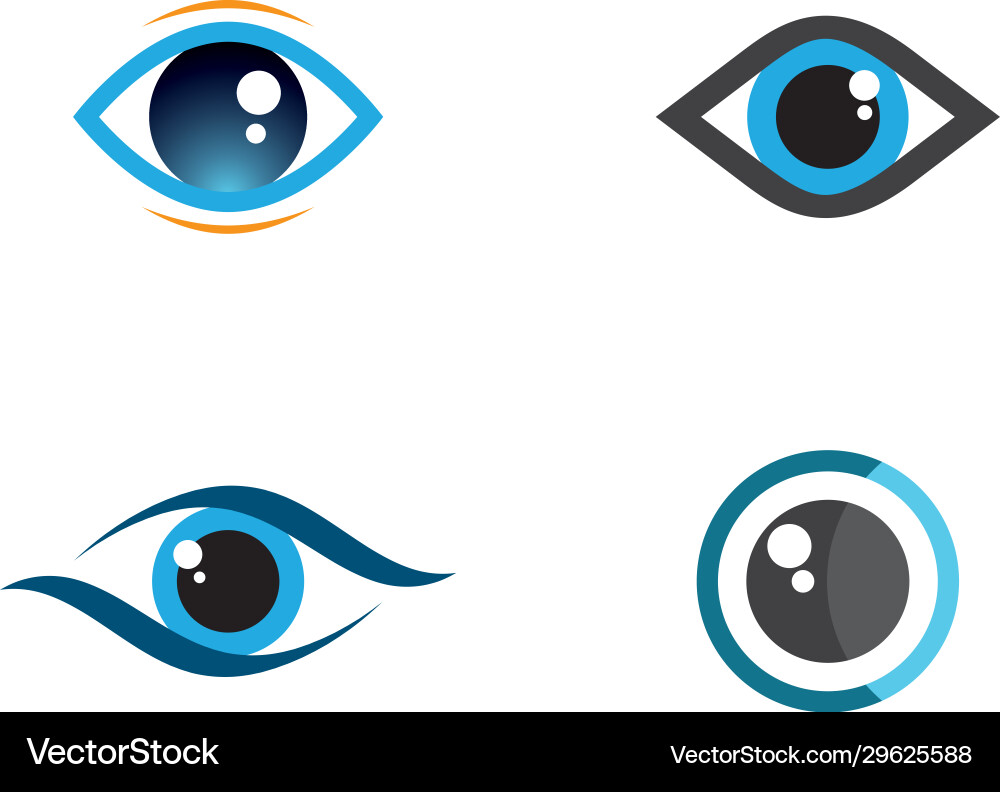 Eye symbol icon Royalty Free Vector Image - VectorStock