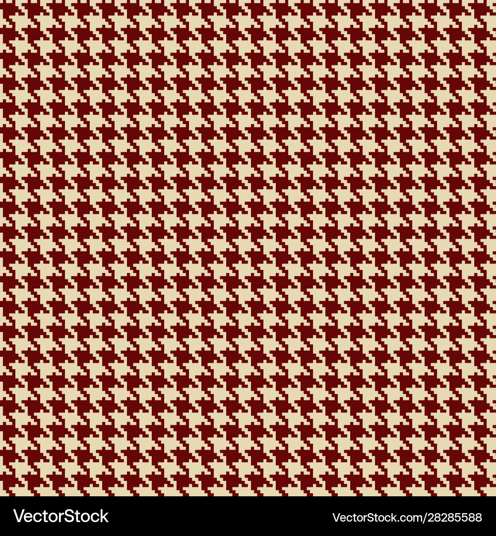 Houndstooth seamless background Royalty Free Vector Image